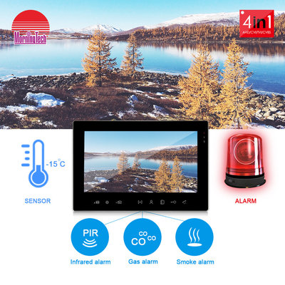 Home video  intercom system video door phone support infrared/GAS/smoke Alarm