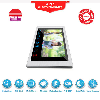 Intelligent Building Home Protective silver and Golden Monitor Color Competition Video Door phone for Villa Building
