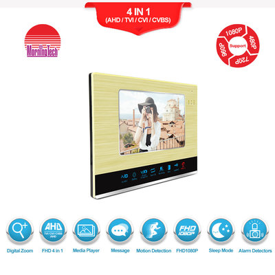 Morningtech FHD1080P Touch Screen Video Door Phone with record Max support32G Can watch movies by indoor monitor