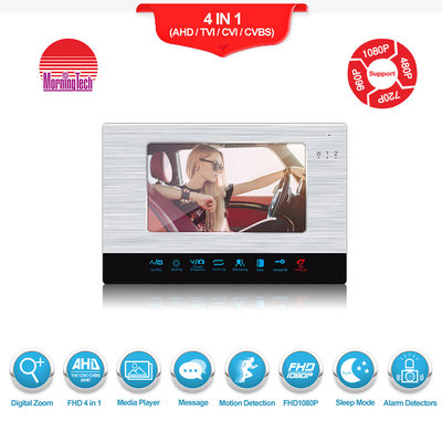 Morningtech FHD1080P Touch Screen Video Door Phone with record Max support32G Can watch movies by indoor monitor