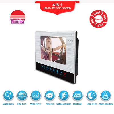 Morningtech FHD1080P Touch Screen Video Door Phone with record Max support32G Can watch movies by indoor monitor