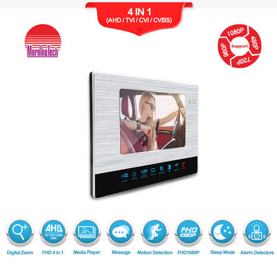 Morningtech FHD1080P Touch Screen Video Door Phone with record Max support32G Can watch movies by indoor monitor