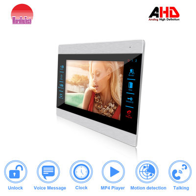 Amazing Wired Villa video intercom system Entry system home security with Clock&date function