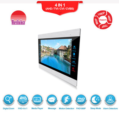 Morningtech AHD 4 wired IP65 waterproof video door phone intercom with motion detection
