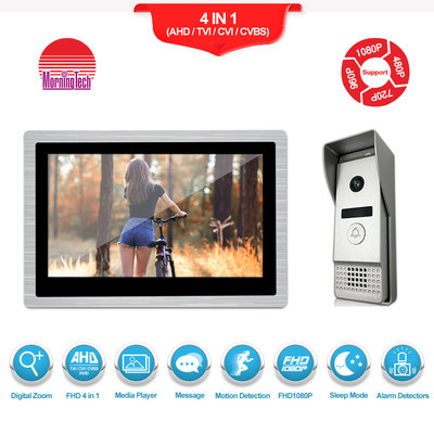 Morningtech high quality video door phone max support 64G SD card with 2MP camera