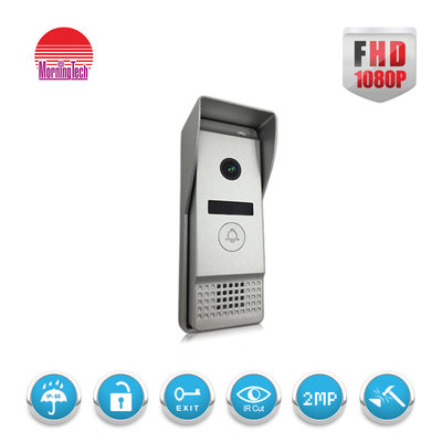 Morningtech high quality video door phone max support 64G SD card with 2MP camera