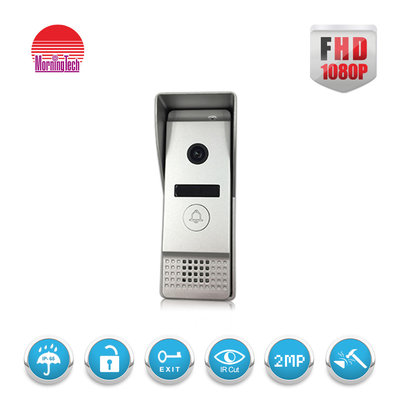 Morningtech high quality video door phone max support 64G SD card with 2MP camera