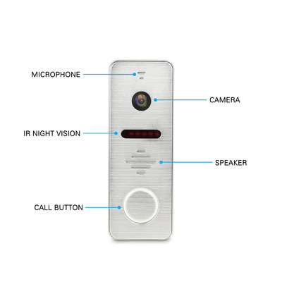7" Full Color LCD Screen Smart Home Video Door Phone kit