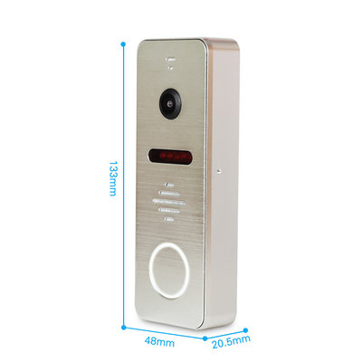 7 inch Color Monitor and HD Camera Video Door Phone Intercom Kit Night Vision