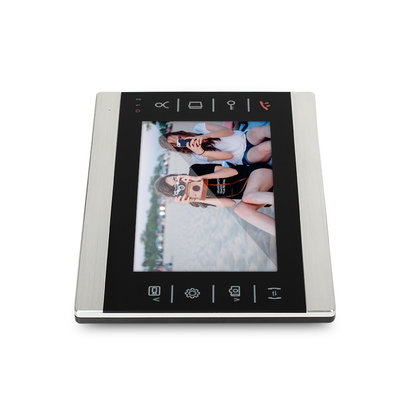 New 7 inch TFT LCD screen wired video door phone / wired doorbell camera intercom