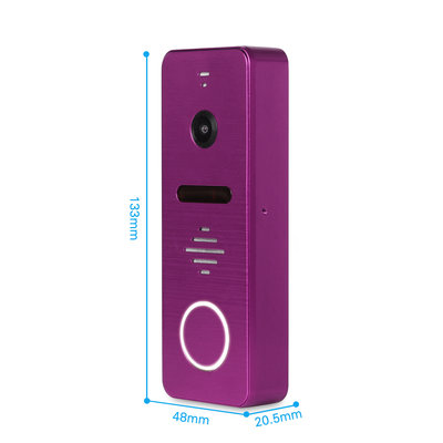 Unique designed HD Video door bell Colour CMOS doorbell camera door video phone
