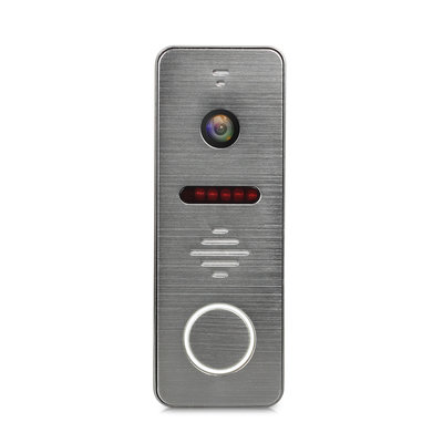 4 Wired touch key recording function digital 7 inch video interphone ring doorbell video wired doorbell with camera