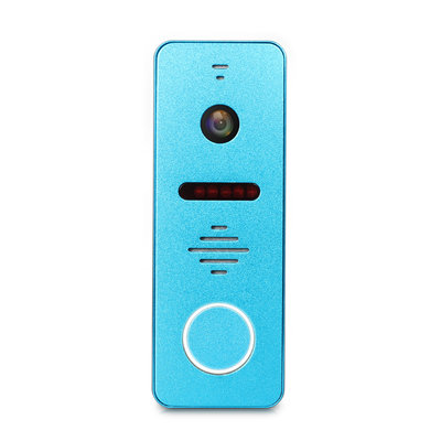 Interphone video 7 inch color video door phone villa intercom system
