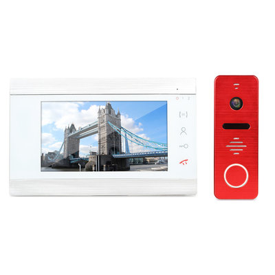 New Design Security Camera System cmos camera peephole video door phone with Vandal-proof Call Panel
