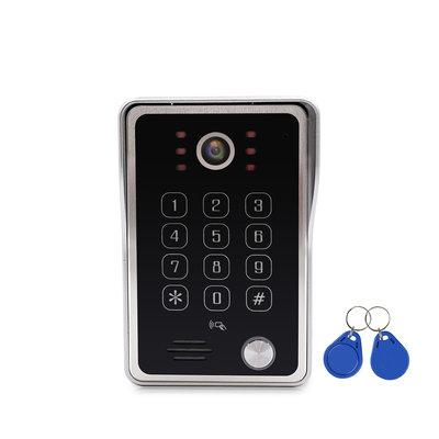 7" Monitors RFID Password Video Door Phone Intercom Doorbell With IR Camera video switch to CVBS/AHD