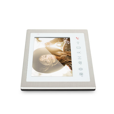 10 inch touch buttons video door phone with RFID access video intercom for home security