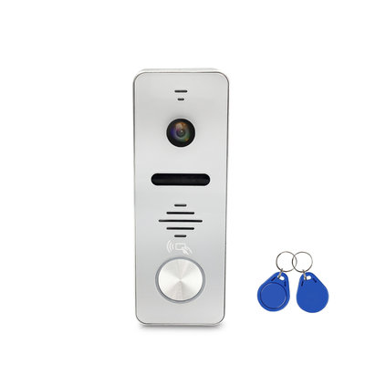 10 inch touch buttons video door phone with RFID access video intercom for home security