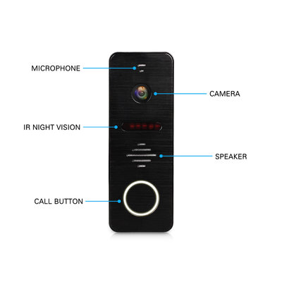 10 Inch big touch screen ip video intercom wi-fi video door phone doorbell IP video door bell SIP