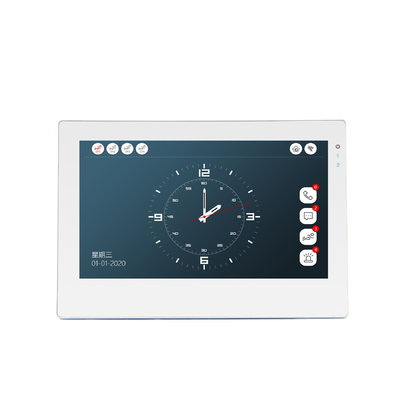 IP/WiFi 4-Wire Memory 7 Inch Video Intercom Video Doorphone Home Security Interphone Video Doorbell