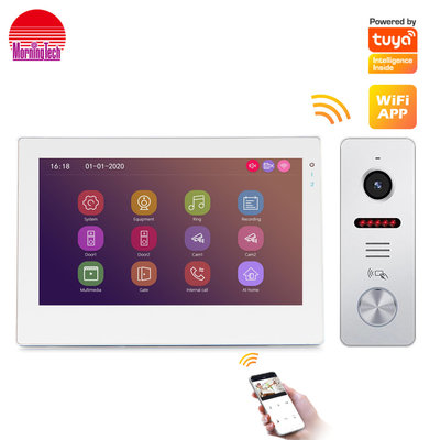 High-End New Design Tuya Smart Video Doorphone Intercom System WiFi Video Doorbell
