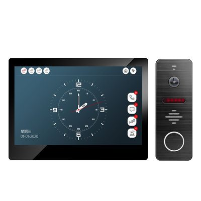 Tuya WiFi AHD1080P front door  Intercom Video Interphone System with Unique Interface