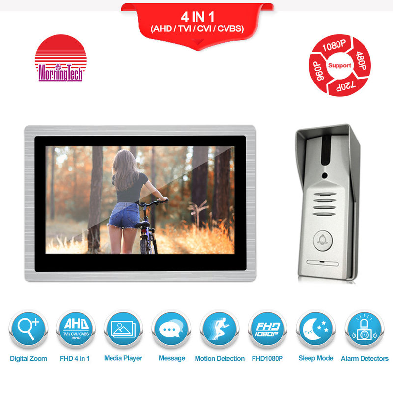 High tech Video Door Phone/door bell support TVI/CVI/AHD /CVBS video input