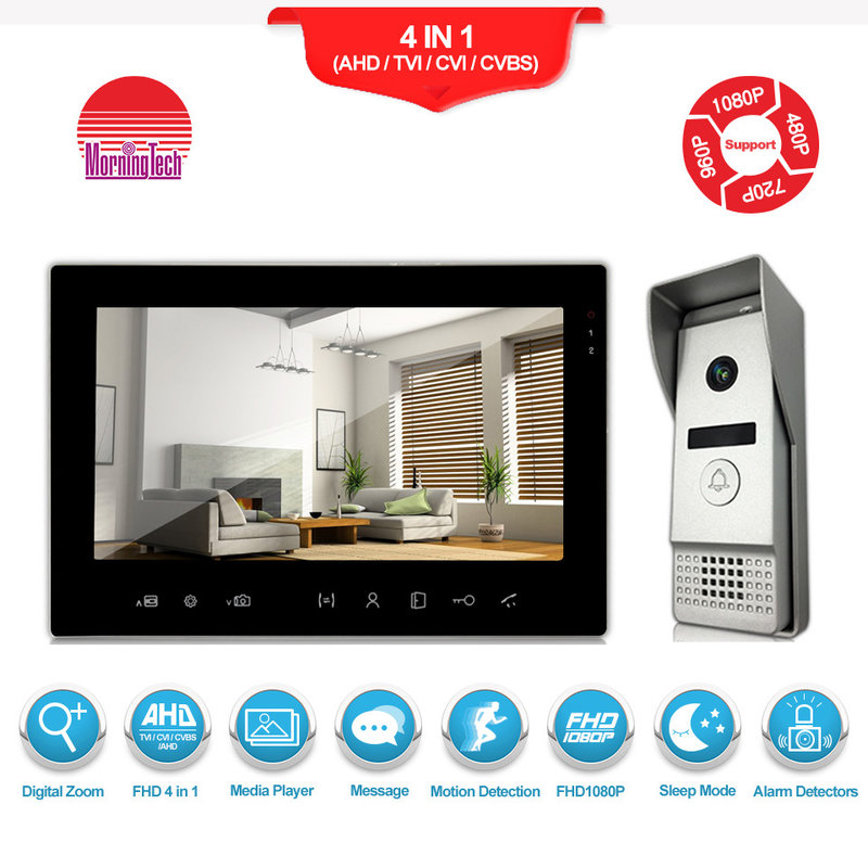 Villa wire Video Door Bell, Waterproof Intercom Camera Morningtech Video Door Phone