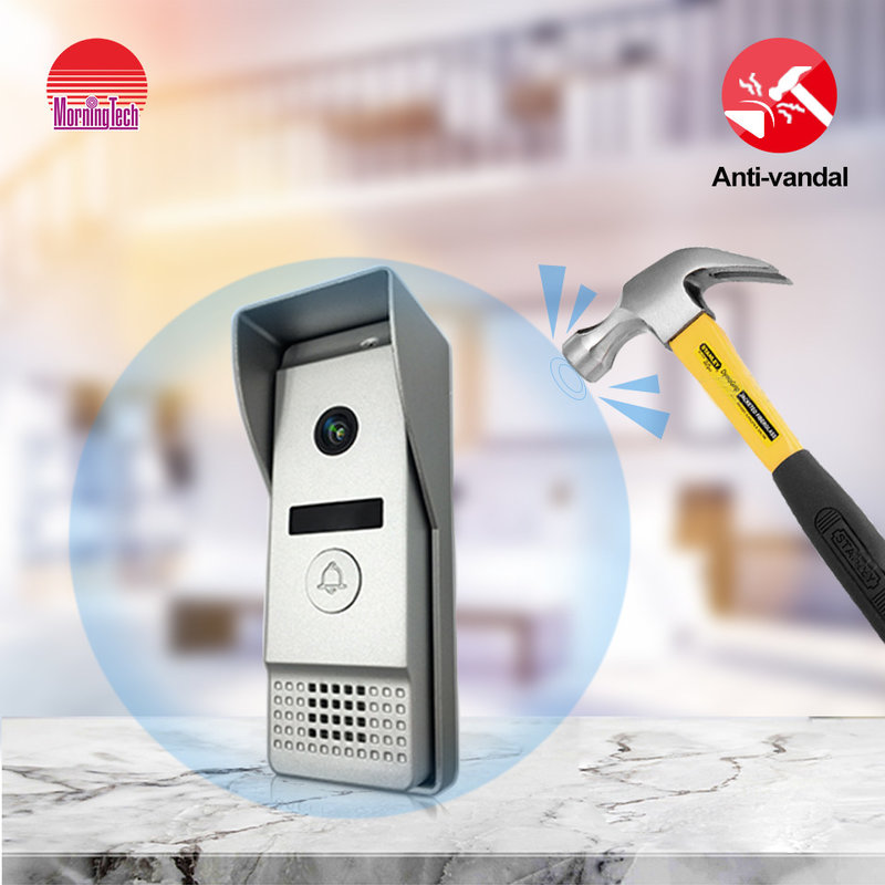 Fashional 150 wider angle 2.3mm lens video door phone call panel support exit button