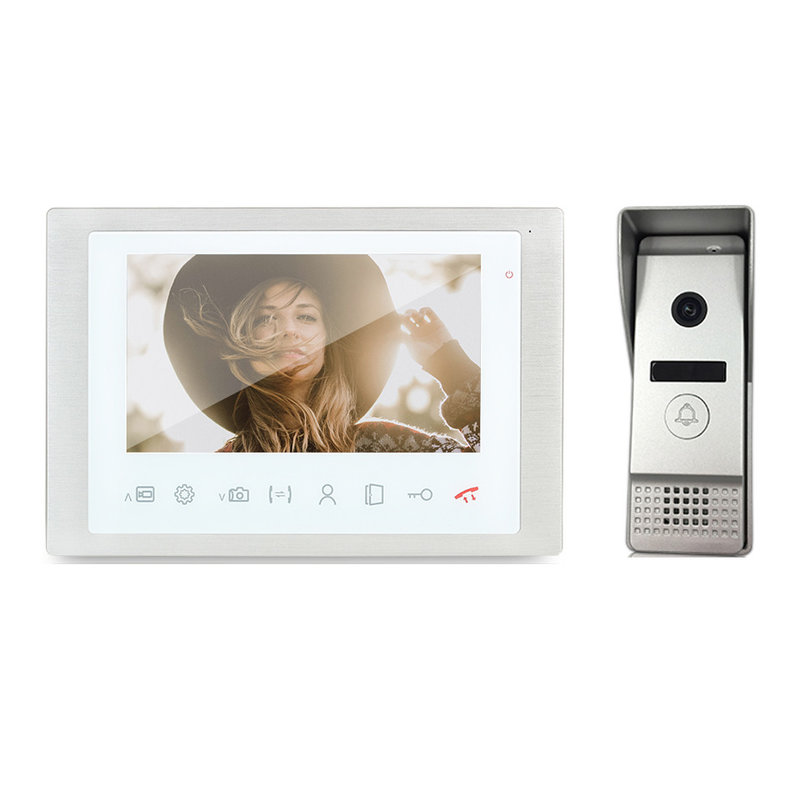 Smart home assistant video door phone 1080P doorbell video intercom with motion detection