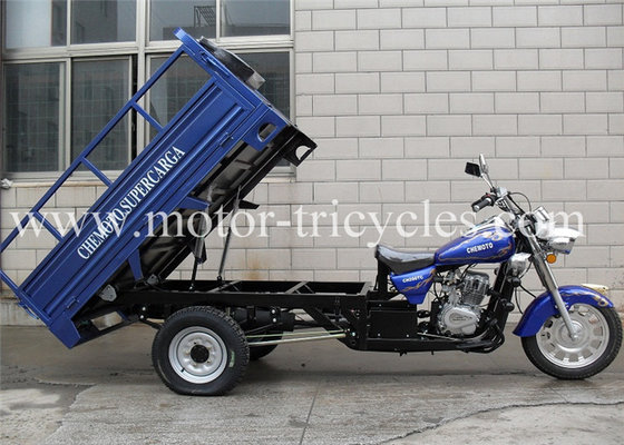 Steel Plate Three Wheel Motorcycle Trike , Cargo Motor Tricycle RS200ZH-C