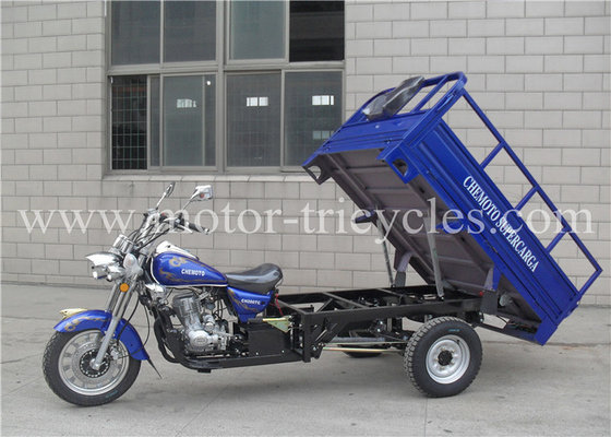 CDI Disc Brake Gasoline Tricycle Rear Absorbers Stock >30 ° Climbing Capacity