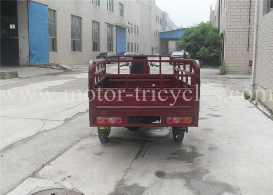 Professional Manul Clutch 3 Wheel Cargo Motorcycle >30 ° Climbing Capacity