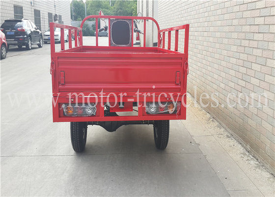 Frame Three Wheel Cargo Box Trike 160MM Ground Clearance With 12L Fuel Tank