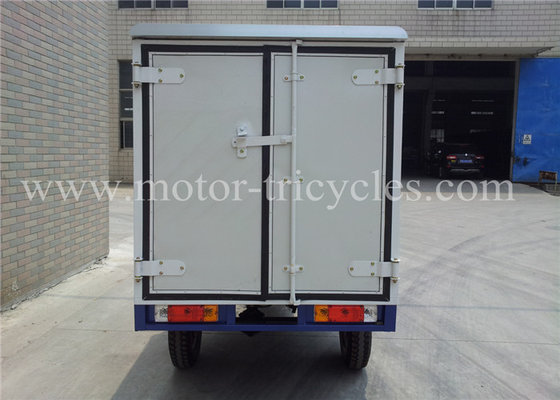 12V 9A Battery 250CC 150CC Motor Tricycl 3 Wheel , Closed Box Cargo Tricycle
