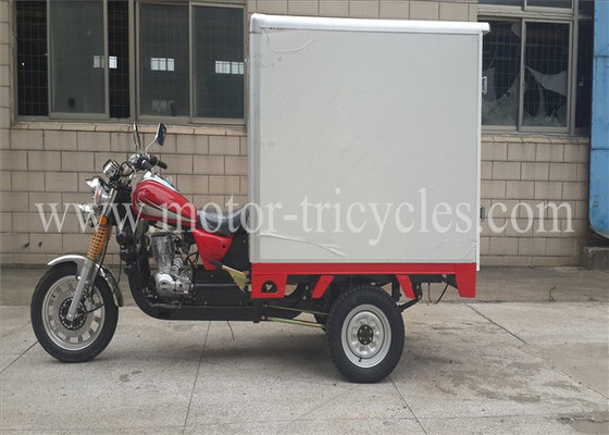 5 Speed Three Wheel Cargo Motorcycle With Manul Clutch Electrical Kick