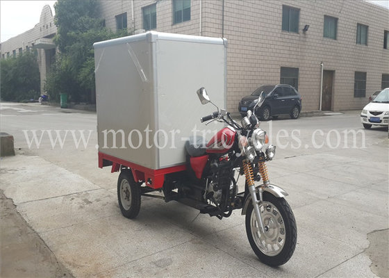 5 Speed Three Wheel Cargo Motorcycle With Manul Clutch Electrical Kick