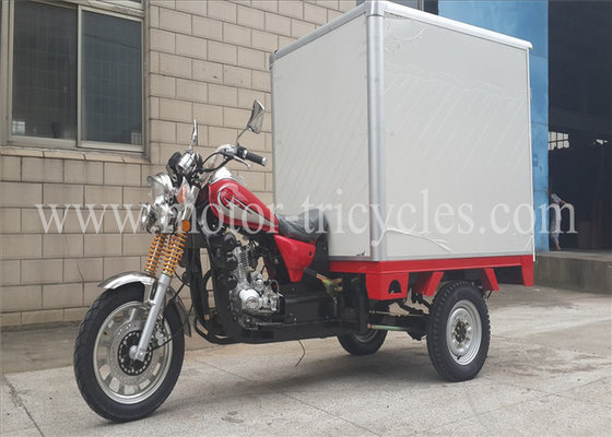 5 Speed Three Wheel Cargo Motorcycle With Manul Clutch Electrical Kick
