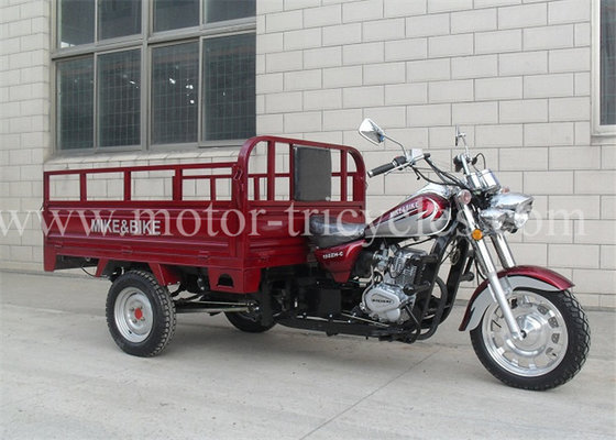 Electrical Kick Motorized Cargo Trike Three Wheel Shaft Drive 5 Speed Transmission
