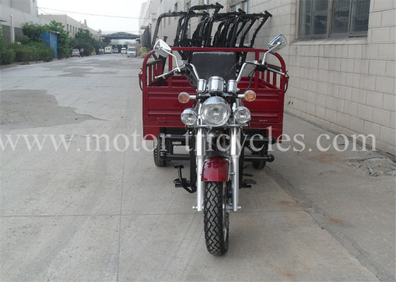 Electrical Kick Motorized Cargo Trike Three Wheel Shaft Drive 5 Speed Transmission
