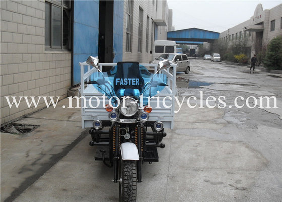 RS250ZH-F1 High Box Cargo Motor Tricycle , Cargo Gas Motorcycle ISO9000 Certification