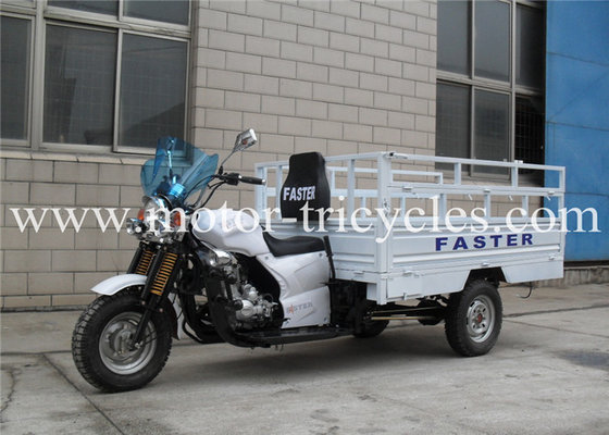 RS250ZH-F1 High Box Cargo Motor Tricycle , Cargo Gas Motorcycle ISO9000 Certification