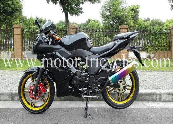 4 Stroke Road Racing Motorbikes Single Cylinder Shaft Drive 5 Speed Transmission