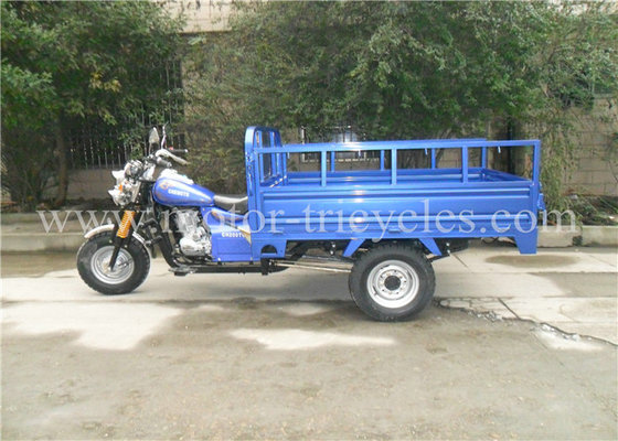 Strongger Frame Gasoline Tricycle Motorcycle Trike With 12V 9A Battery