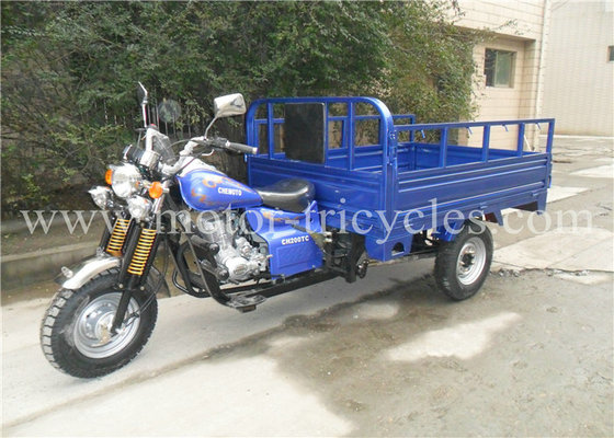 Three Wheels Interchange Cargo Motor Tricycle Single Cylinder Gas Petrol Drum Brake