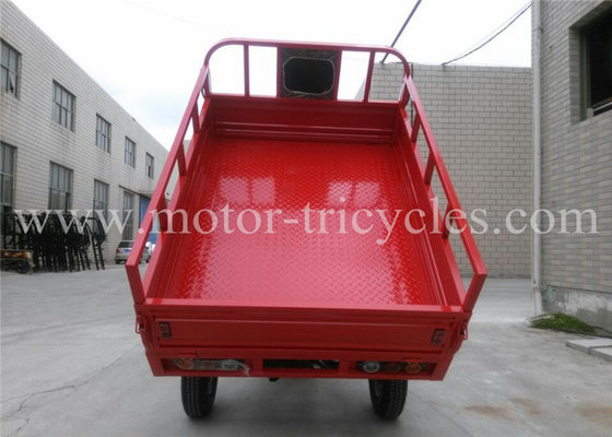 Box Three Wheel Cargo Motorcycle , Motorized Cargo Trike Frame RS200ZH-FC