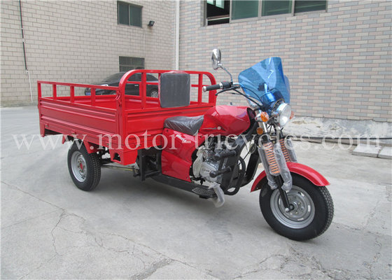 Special Headlight Cover Three Wheel Cargo Motorcycle , 200 CC Gasoline Tricycle