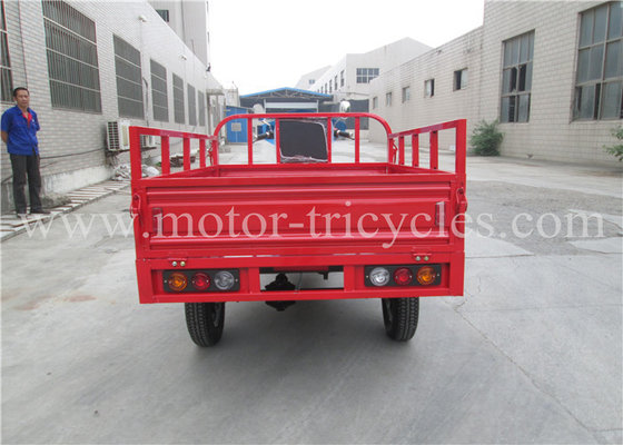 Special Headlight Cover Three Wheel Cargo Motorcycle , 200 CC Gasoline Tricycle