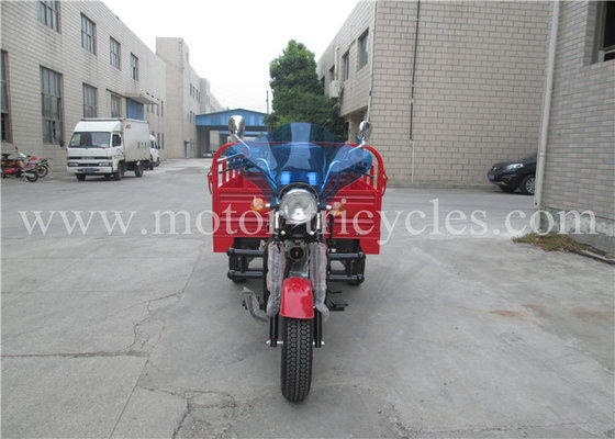 Special Headlight Cover Three Wheel Cargo Motorcycle , 200 CC Gasoline Tricycle