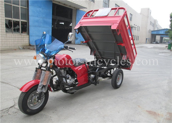 250CC Trike Motor Scooter Enclosed Tricycle Steel Plate Chassis / Suspension