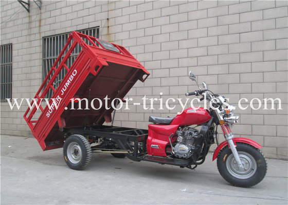 Loading 2000KG 80 km / h Motorized Cargo Trike , 3 Wheel Cargo Motorcycle